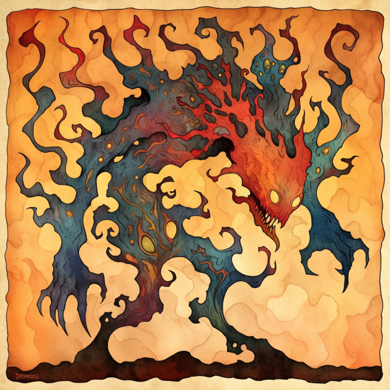 Bestiary of Fire – Planescape: I am the Mimir