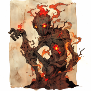 Bestiary of Fire – Planescape: I am the Mimir