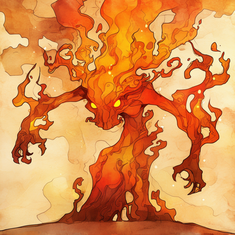 Bestiary of Fire – Planescape: I am the Mimir