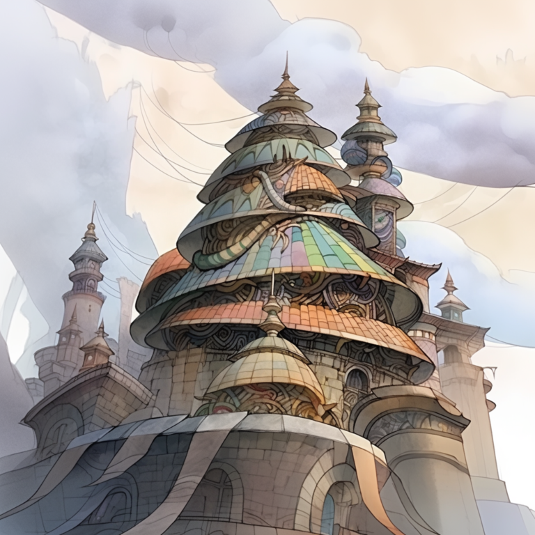 Spiral Cathedral – Planescape: I am the Mimir