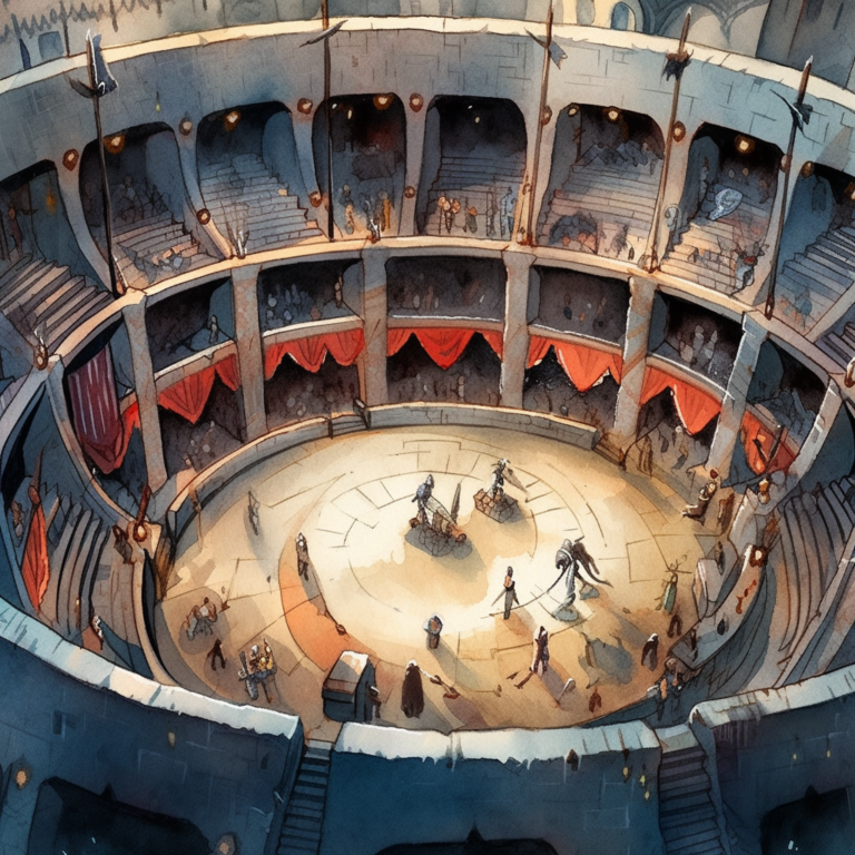The Sunken Plaza – Planescape: I am the Mimir